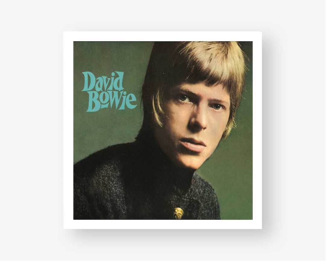 David Bowie Debut Album Canvas Panel Art Print With Display Stand - Etsy
