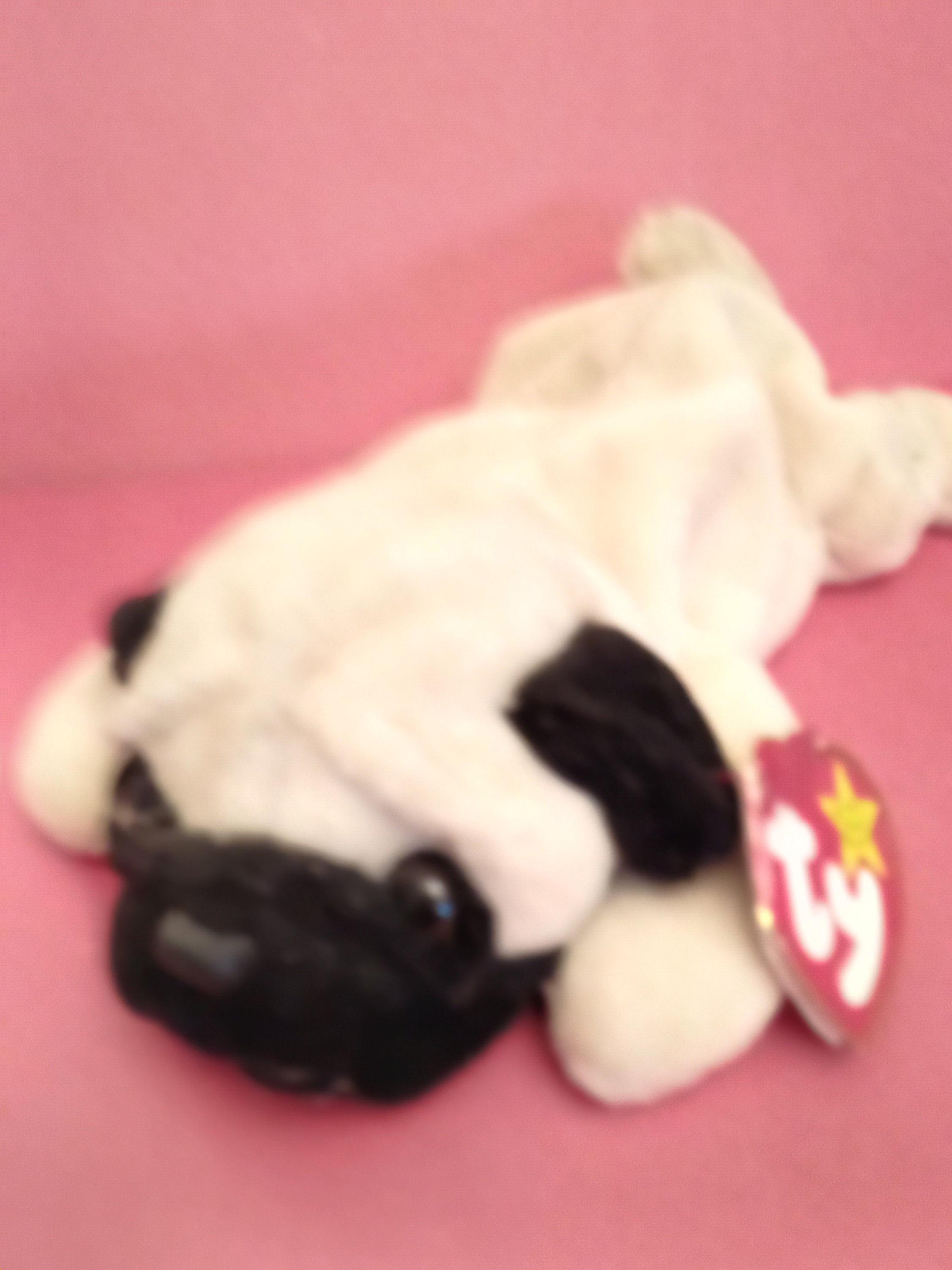Ty Beanie Babies Pugsley Plush 1996 Rare Original New With Tag - Etsy