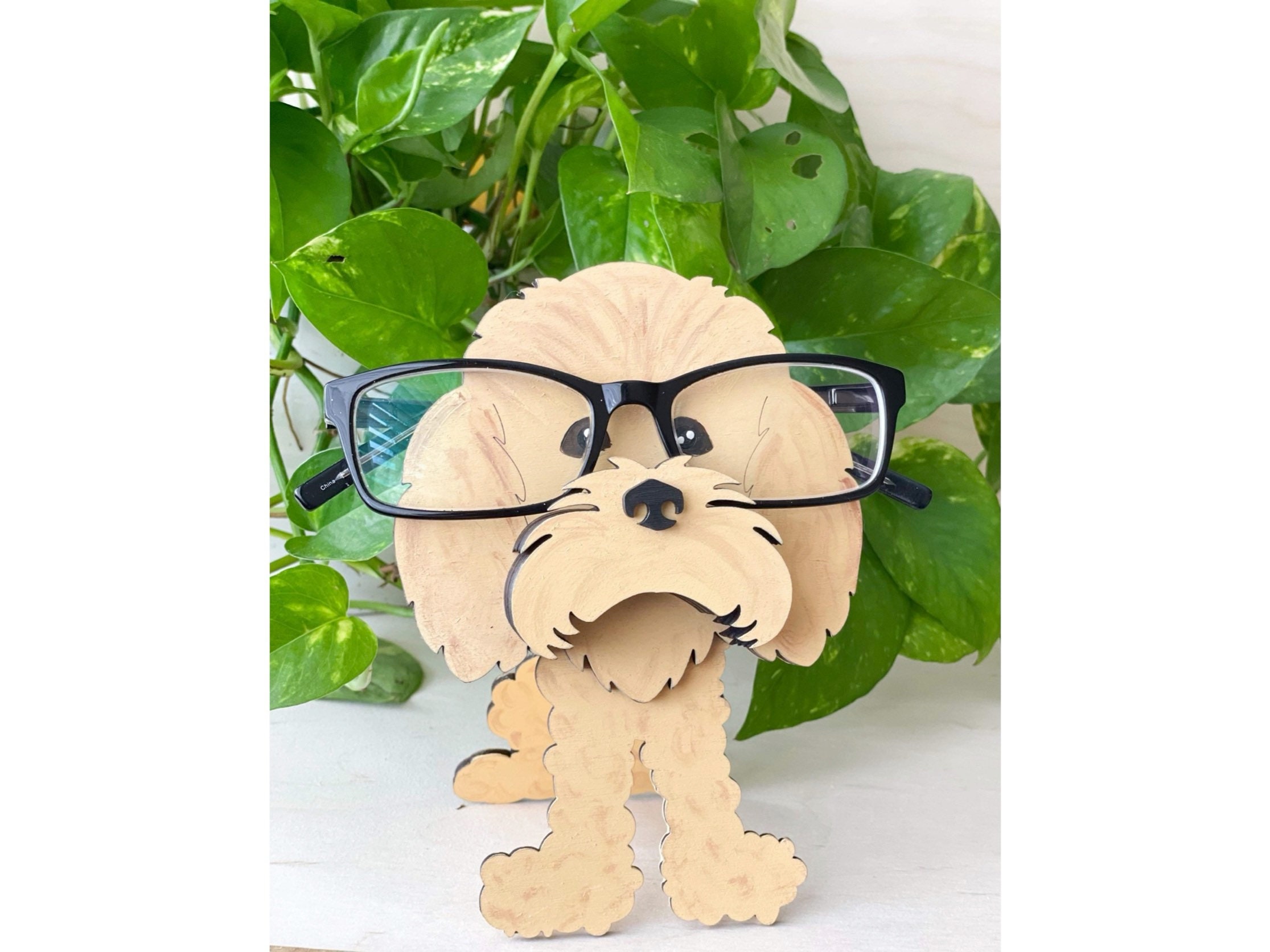 Cockapoo Eyeglass Holder for Glasses Dog Gift Idea for Desk - Etsy