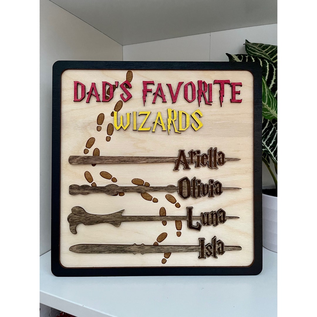 Gift for Dad | Wizard Gift | Dads Favorite Wizard | Father Birthday ...