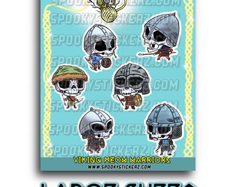 Viking Sticker Sheet - Etsy