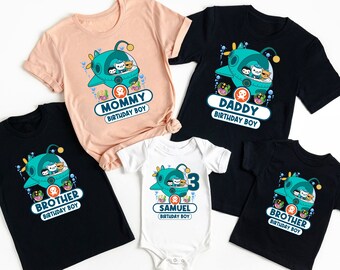 Octonauts Custom Shirts - Etsy