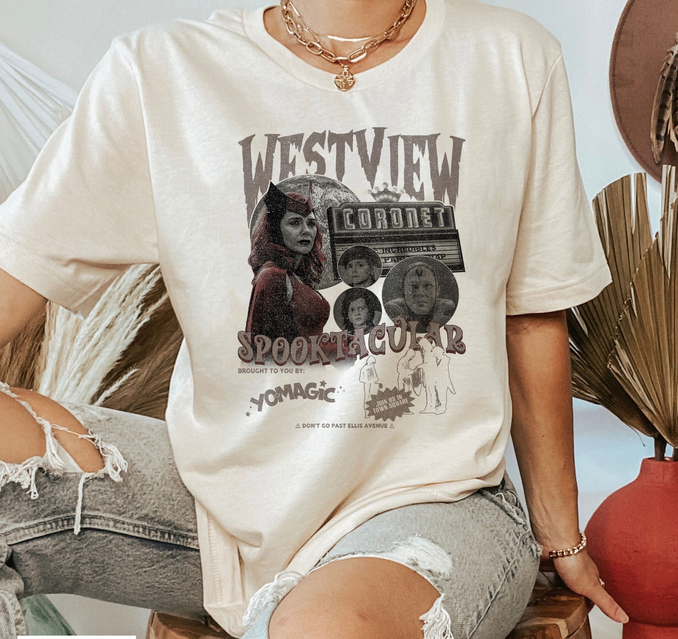 Spooktacular Wandavision Shirt, Wanda Maximoff Shirt, Scarlet Witch ...