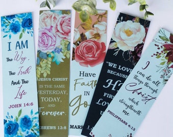 Scripture Bookmark | Etsy