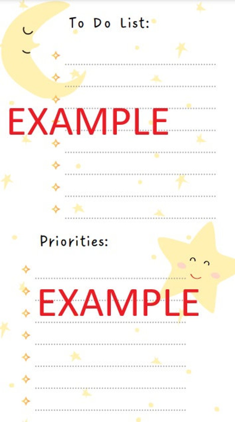To-do List Worksheet Printable - Etsy