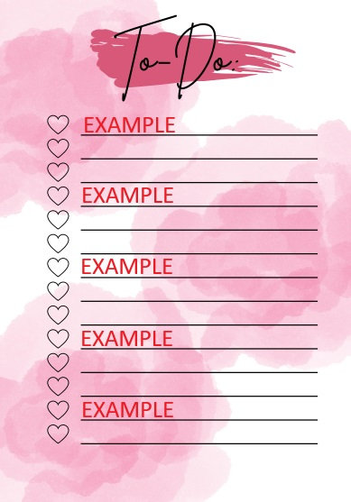To-do List Worksheet Printable - Etsy