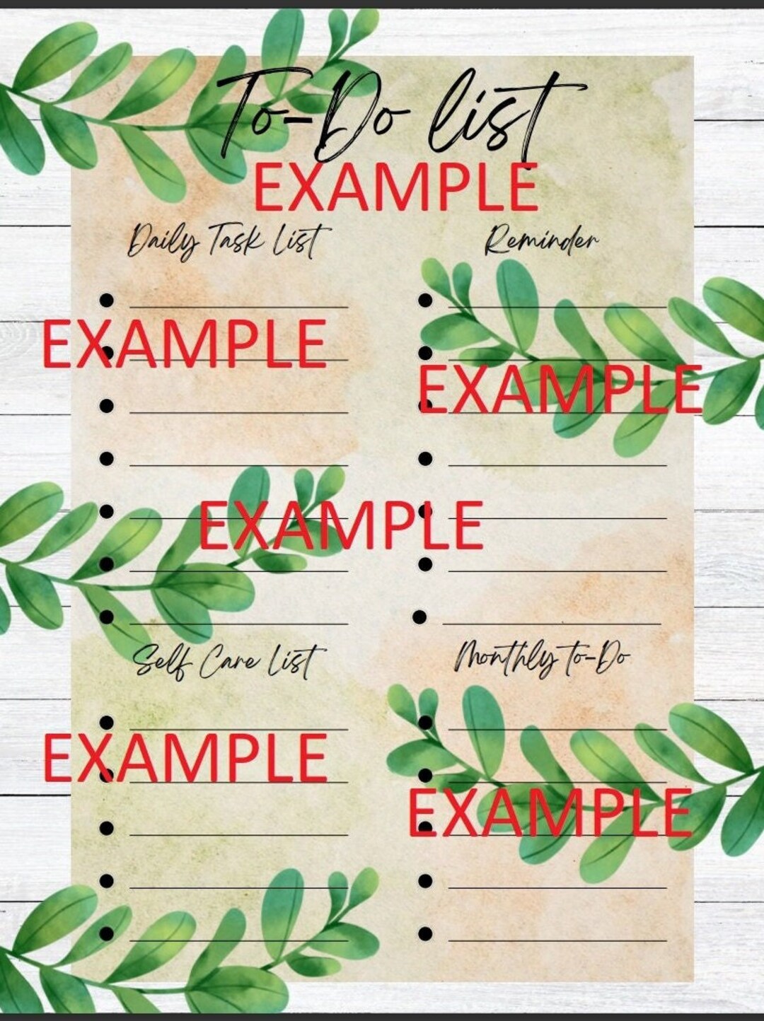 To-do List Worksheet Printable - Etsy
