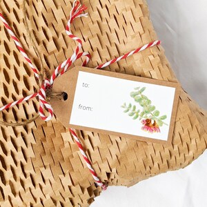 Handmade Native Australia Watercolour Print Gift Tags - Etsy