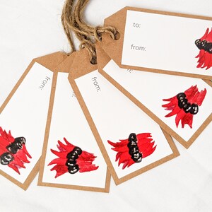 Handmade Native Australia Watercolour Print Gift Tags - Etsy