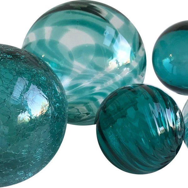 Decorative Glass Balls - Etsy