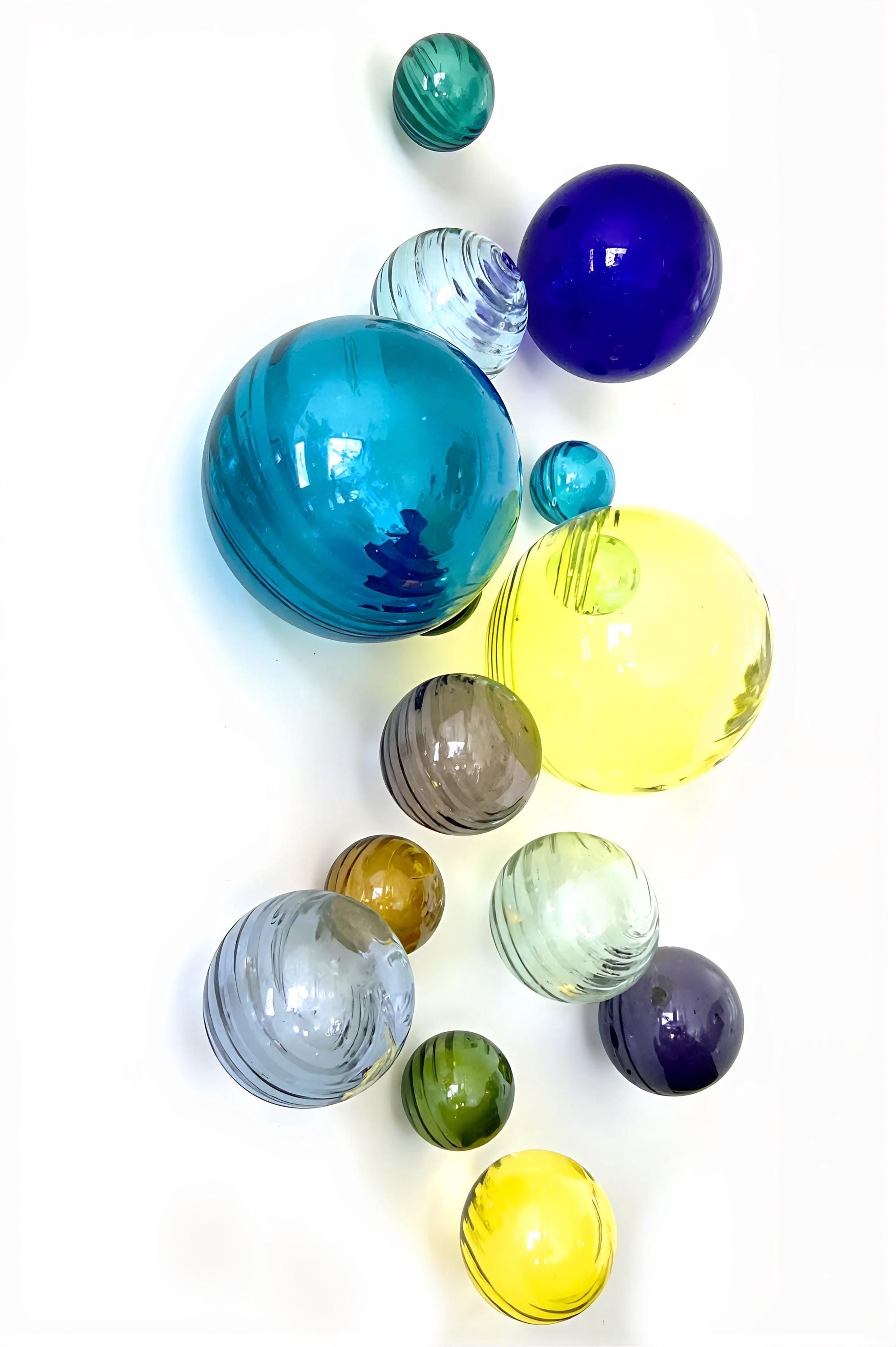 Wall Spheres - Twirled ~ Set of 15 - Etsy