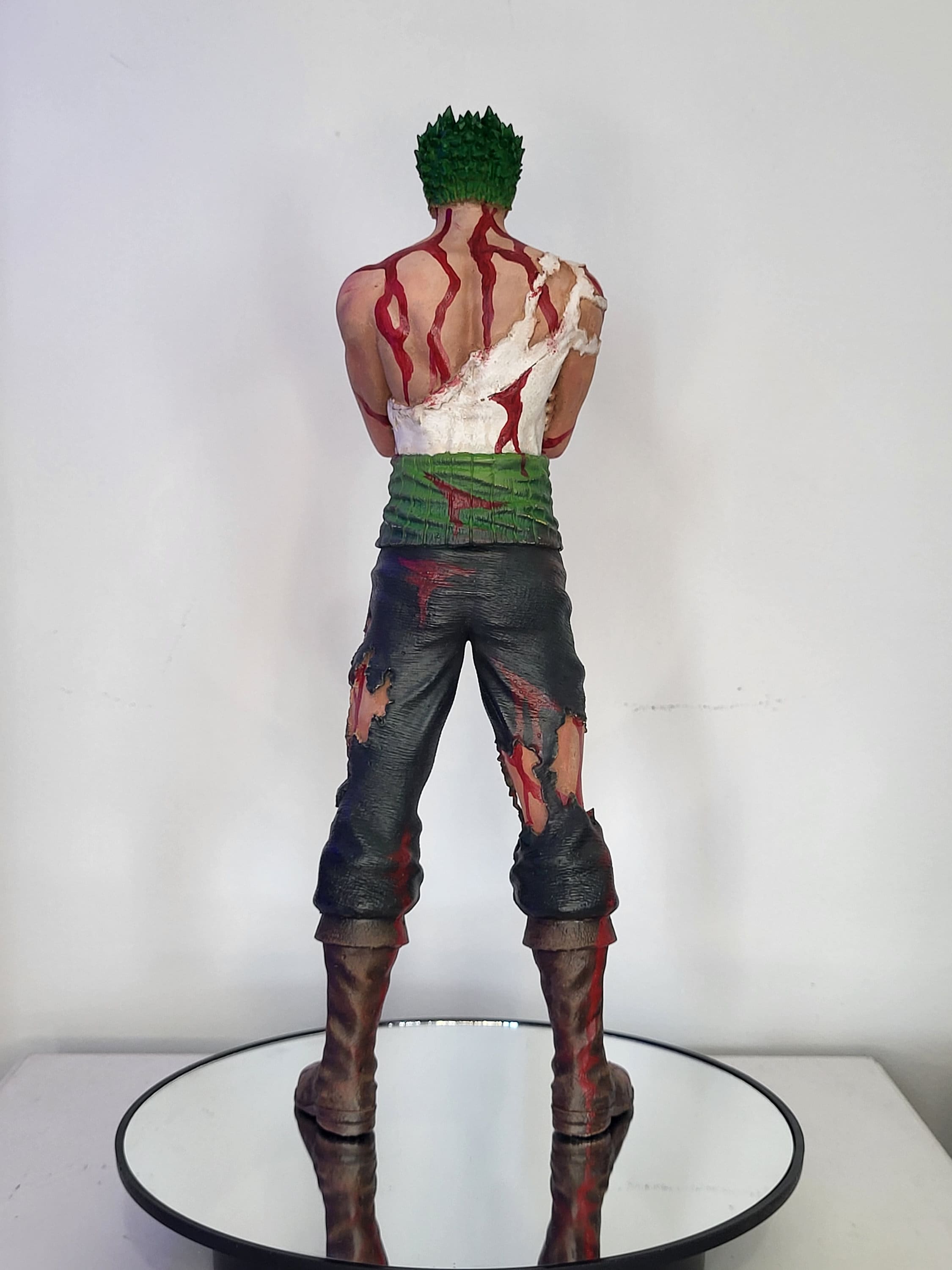 Statue One Piece Roronoa Zoro 11'' Resine Custom Made - Etsy