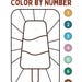 Summer Ice Cream Color by Number Digital Download - Etsy