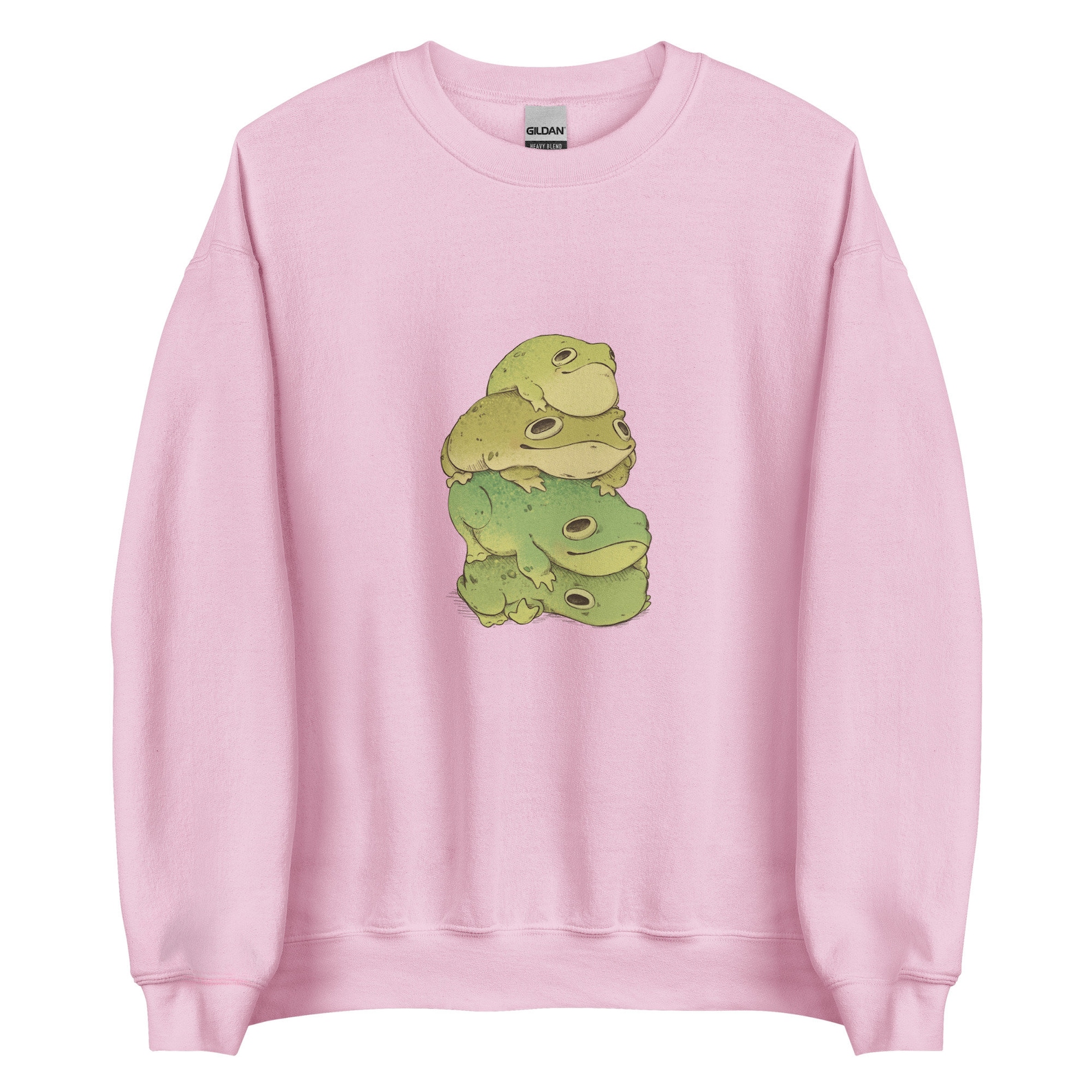 Frog Stack Sweatshirt Cute Froggy Sweater - Etsy