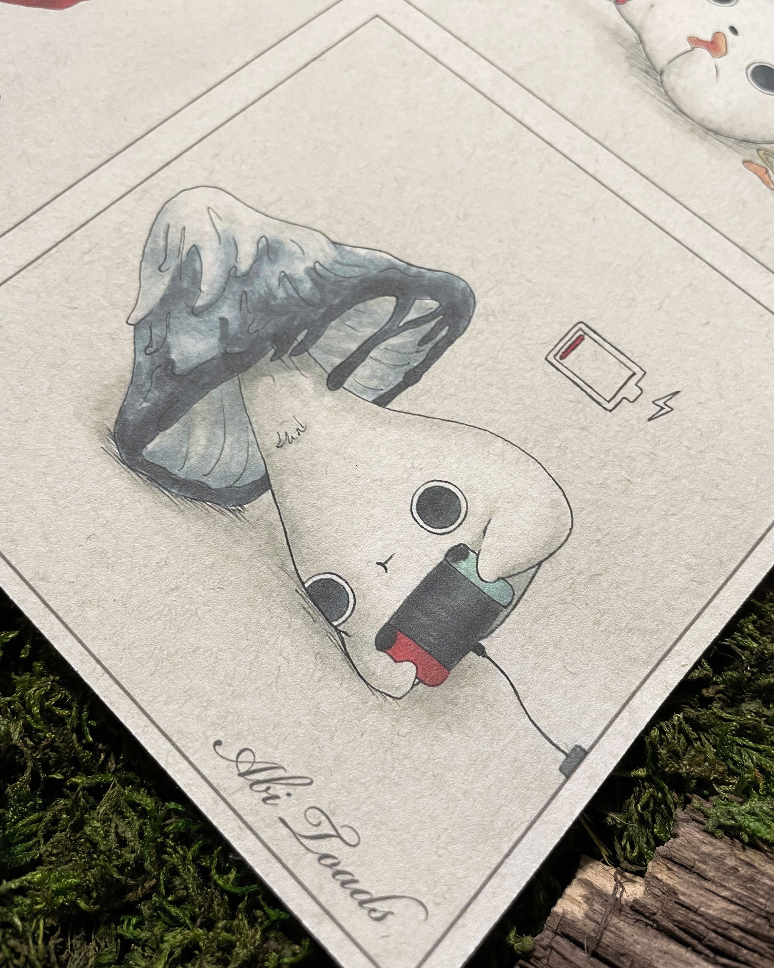 Gamer Mushling Print Videogame Mushrooms Fine Art Giclée - Etsy