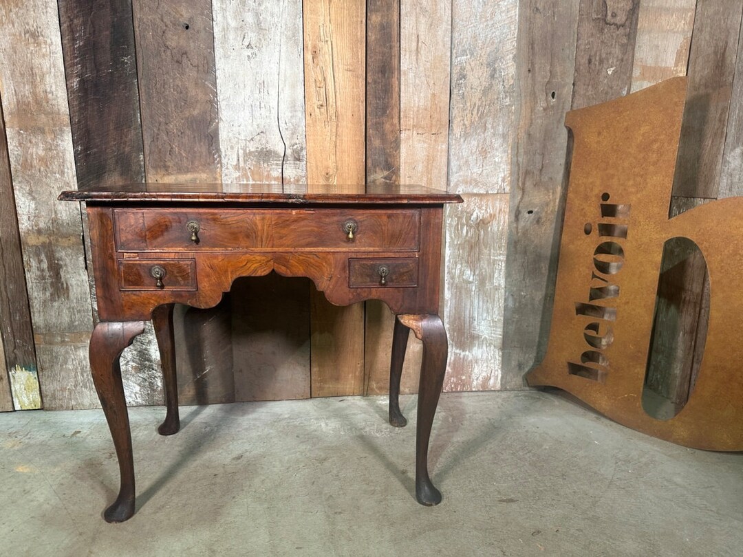 Antique Queen Anne Walnut Lowboy Console Table, C 1710. L78 - Etsy