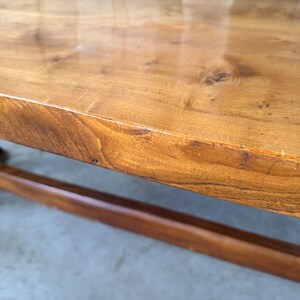 Vintage Arts & Crafts Handmade Yew Refectory Dining Table - Etsy UK