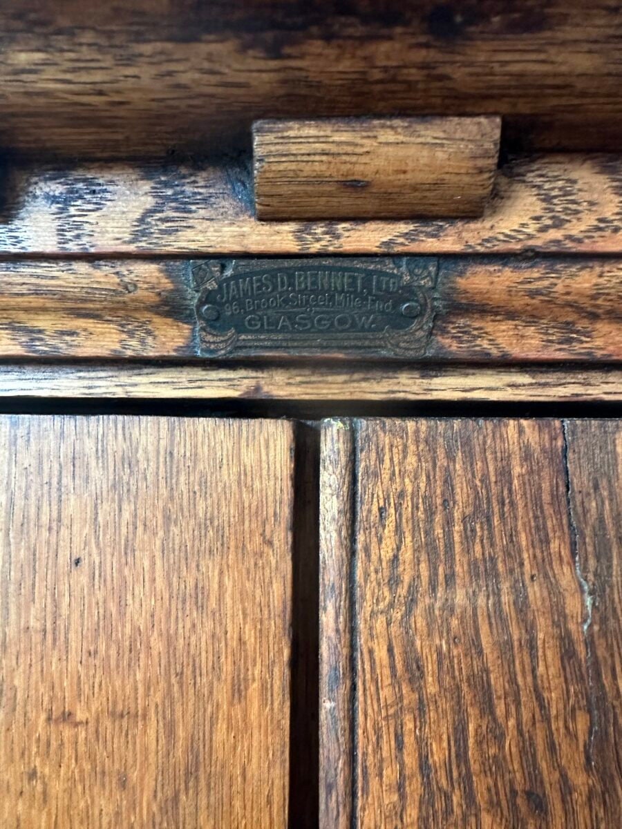Antique Oak Edwardian School Book Storage Cupboard C 1920 - Etsy