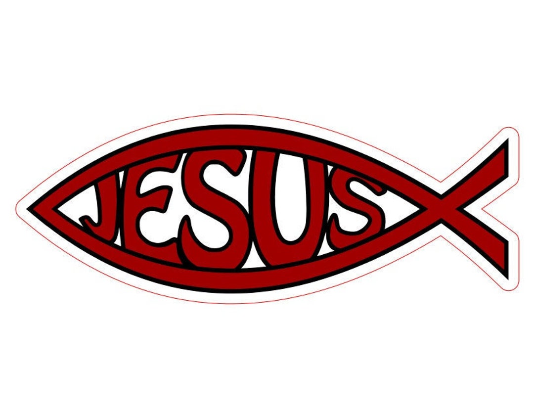 Christian Fish Symbol (jesus Fish) Laser Cut, CNC Router, Cricut ...
