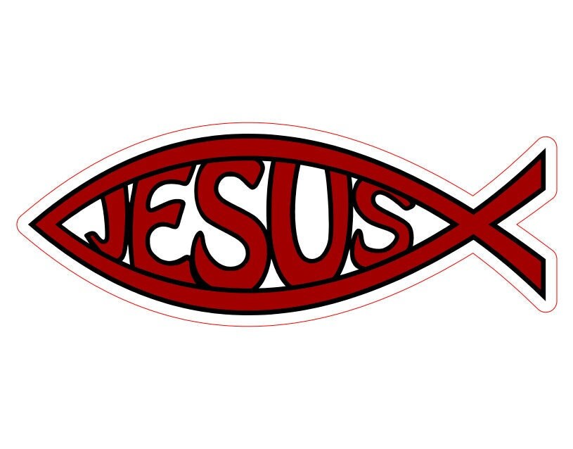 Christian Fish Symbol (jesus Fish) Laser Cut, CNC Router, Cricut ...