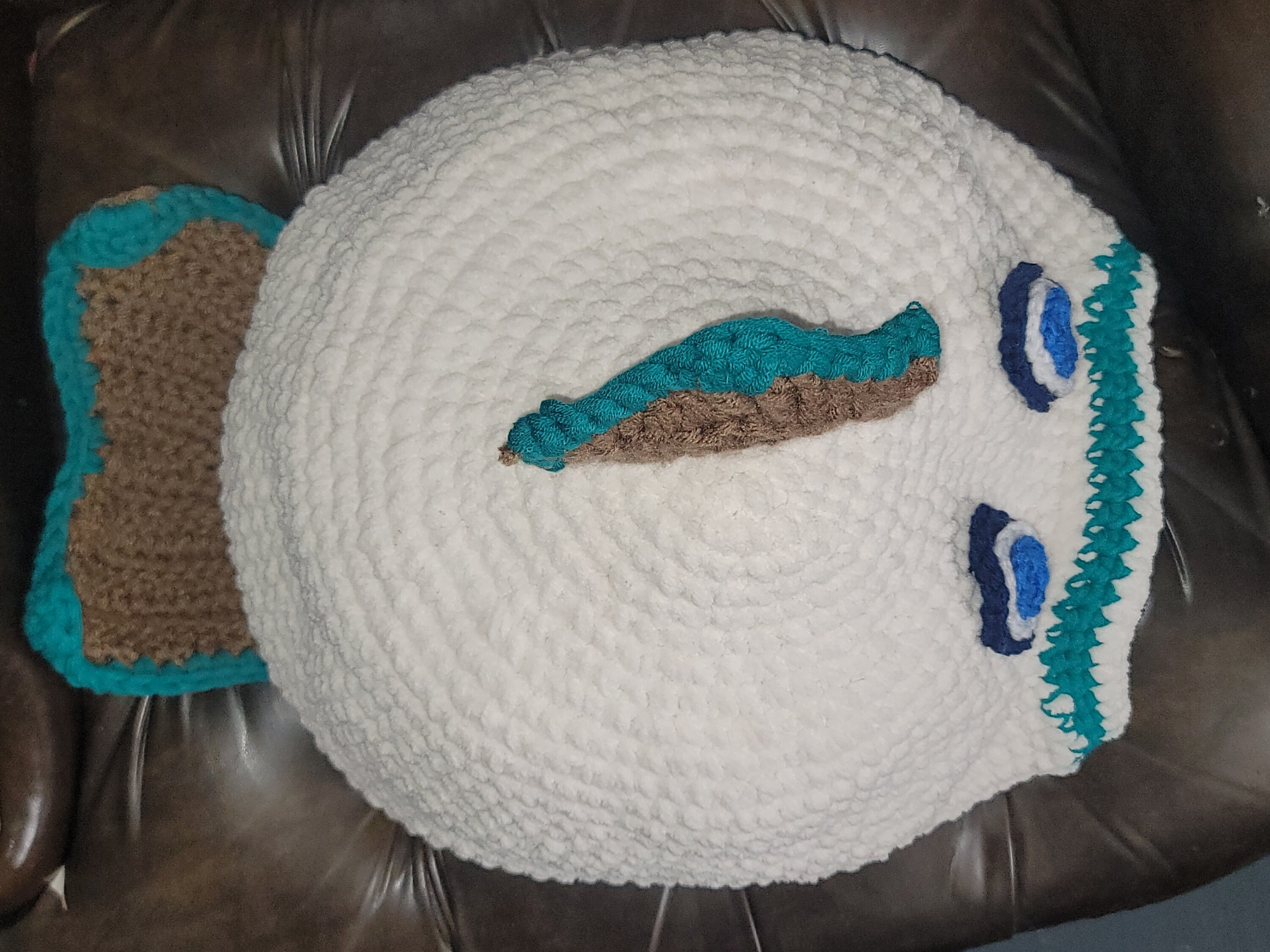 Crochet Pattern~ Fish Cat Cave! (or Small Pet Cave!) Cat Bed- Digital ...
