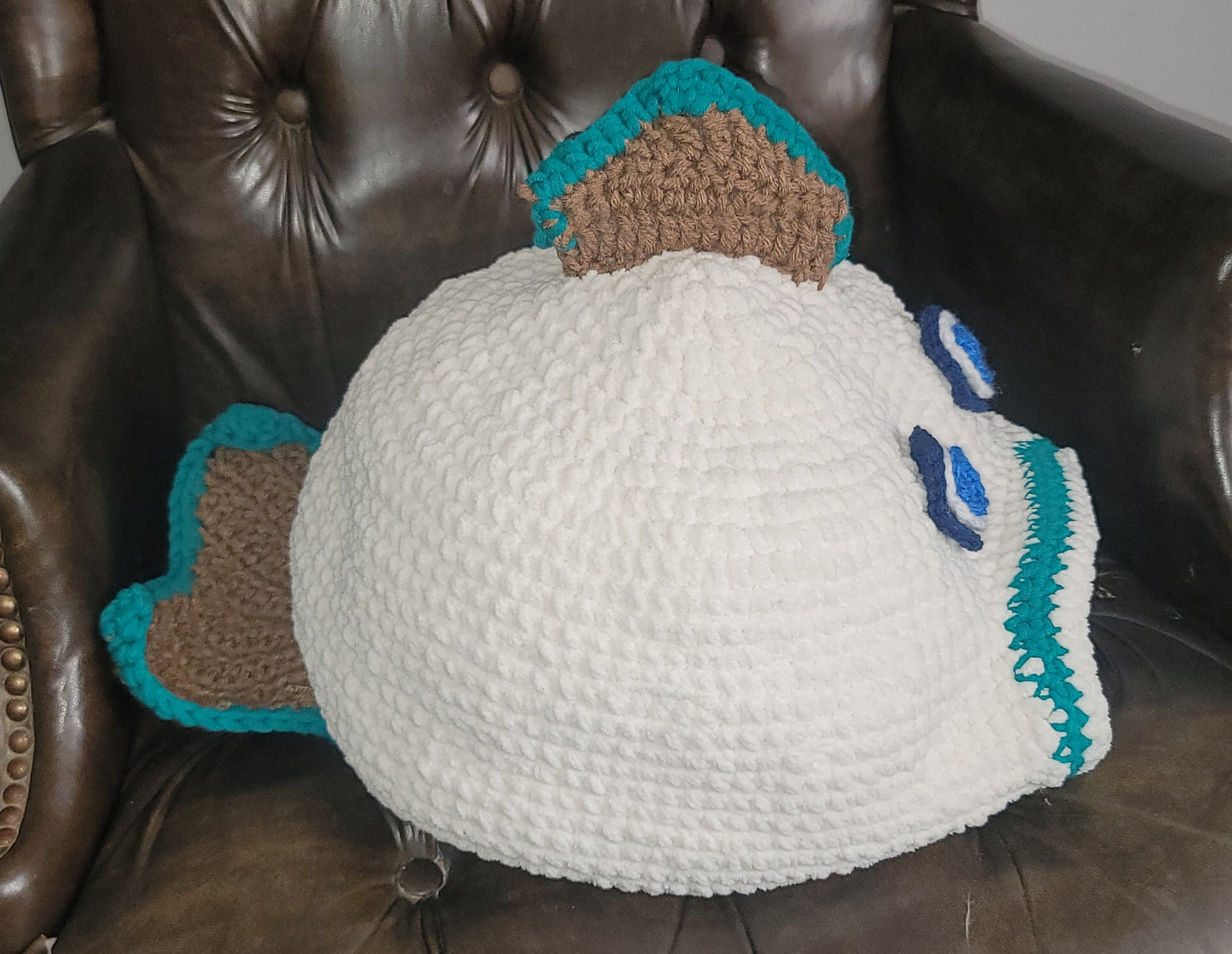 Crochet Pattern~ Fish Cat Cave! (or Small Pet Cave!) Cat Bed- Digital ...