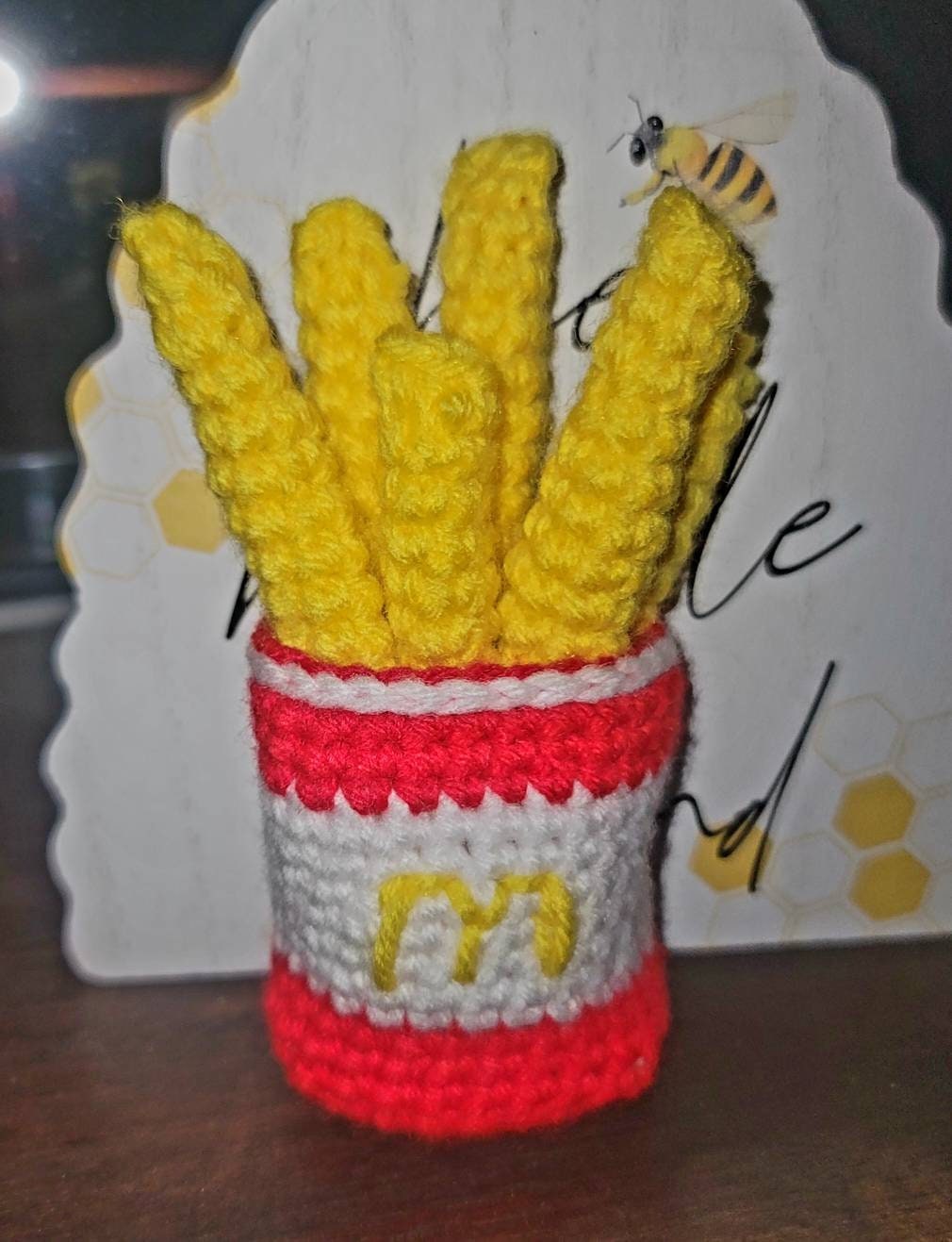 Crochet Play Food French Fries Finished Product - Etsy