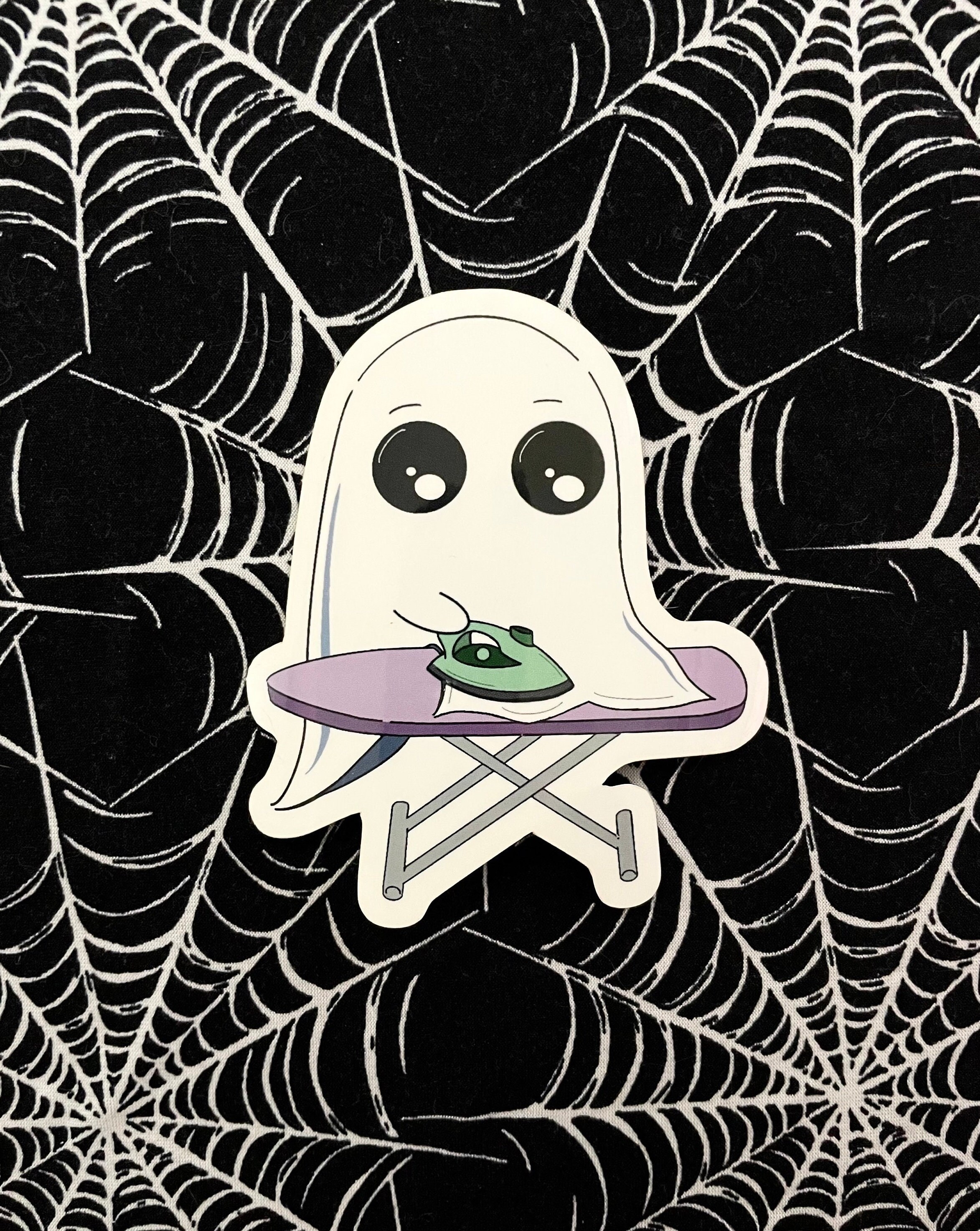 Laundry Day Ghost Sticker Ghost Vinyl Sticker Gifts for - Etsy