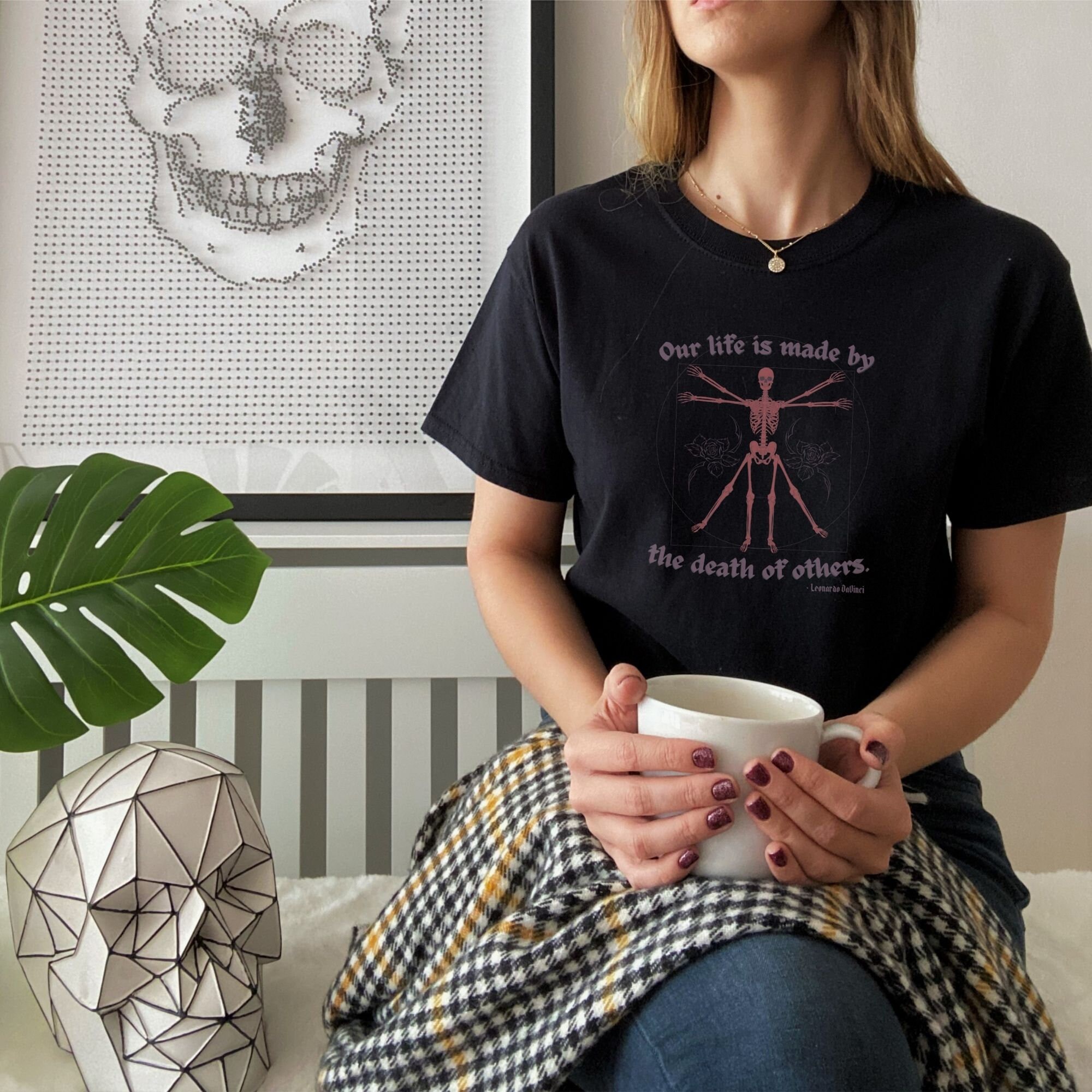 Morbid Shirt Pastel Goth Dark Academia Clothing Literature - Etsy