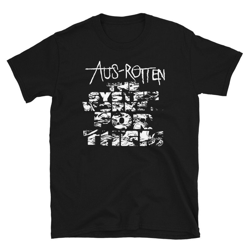 Aus-rotten the System Works for Them Short Sleeve Shirt | Punk Crust ...