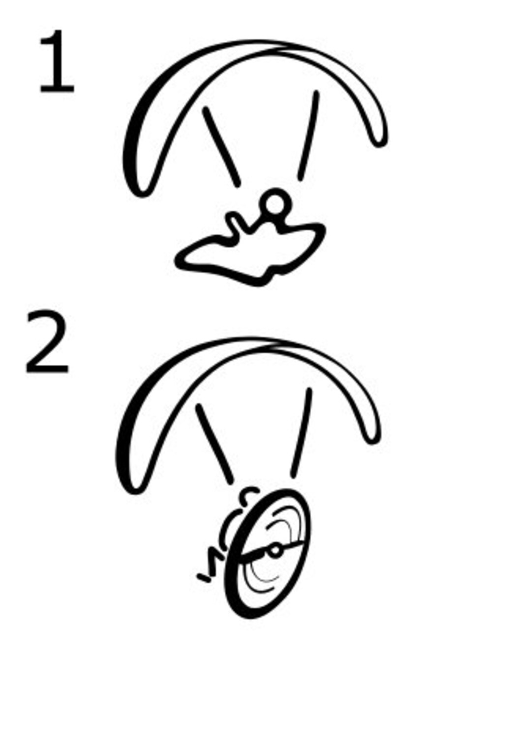 PPG Powered Paramotor or PG Paragliding Vinyl Decal / Sticker - Etsy