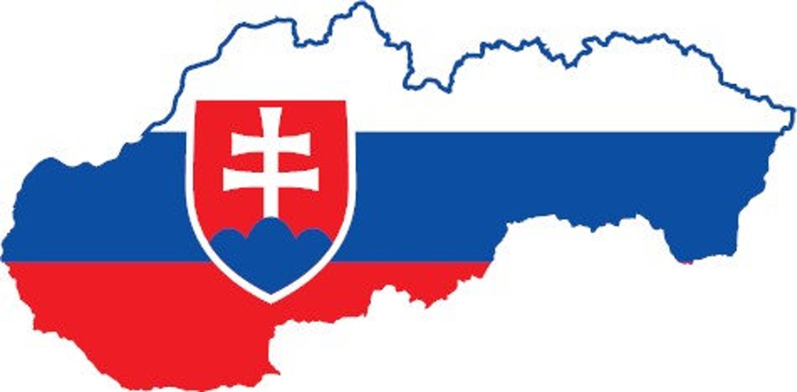 Slovakia Sticker Map Flag Self Adhesive Vinyl for Indoor and Outdoor - Etsy