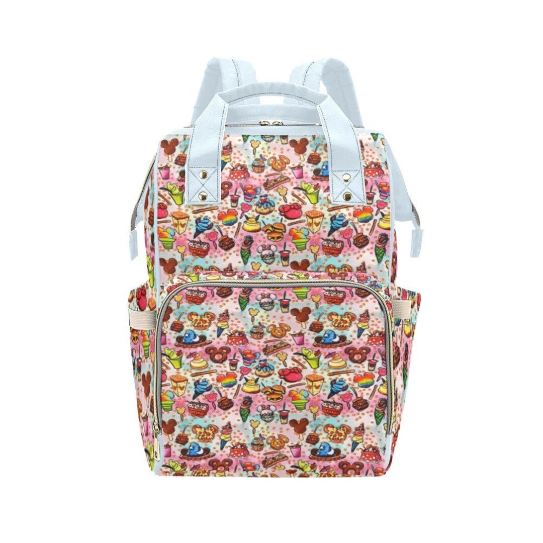 Rainbow Disney Snacks Backpack - Rainbow Disney Snacks Diaper Bag ...