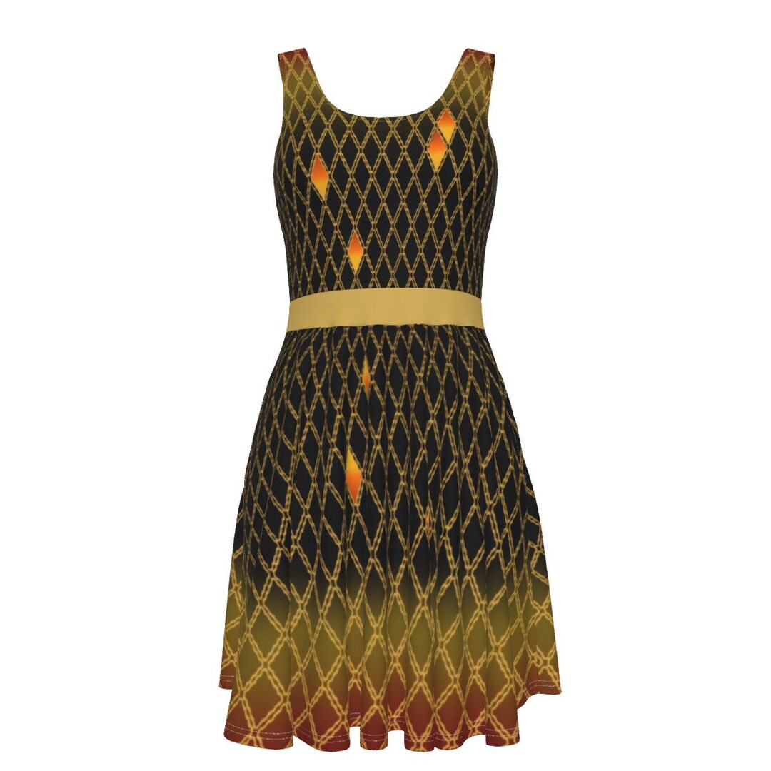 Ember - Pixar - Elemental - Disney Bounding - Women's Tank Dress With ...