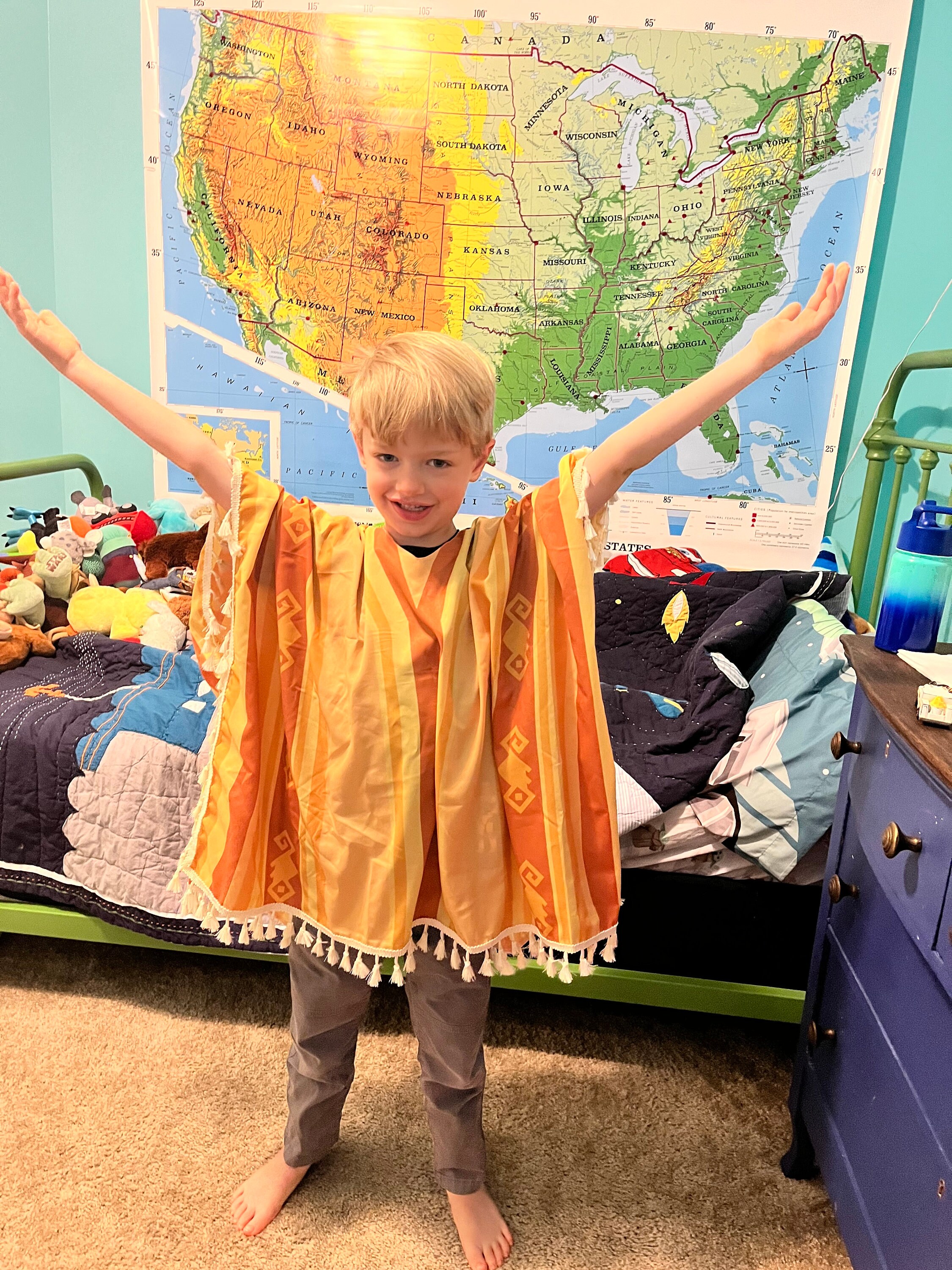 Camilo Poncho With Fringe Camilo Costume Camilo Cosplay - Etsy