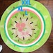 Watermelon Rug - Playroom Decor - Play Mat Rug - Etsy