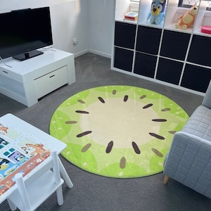Kiwi Mat - Playroom Mat - Kid's Rug - Playmat - Etsy