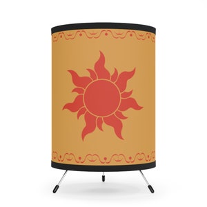 Tangled Inspired Lantern , Rapunzel Lantern, Tripod Lamp With High-res ...