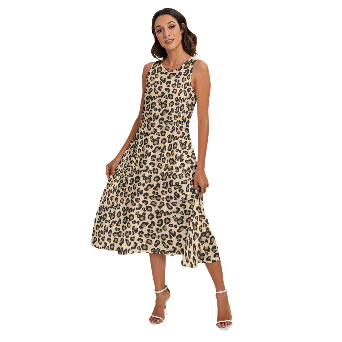 Hidden Mickey Leopard Print - Disney Bounding - Women's Sleeveless ...