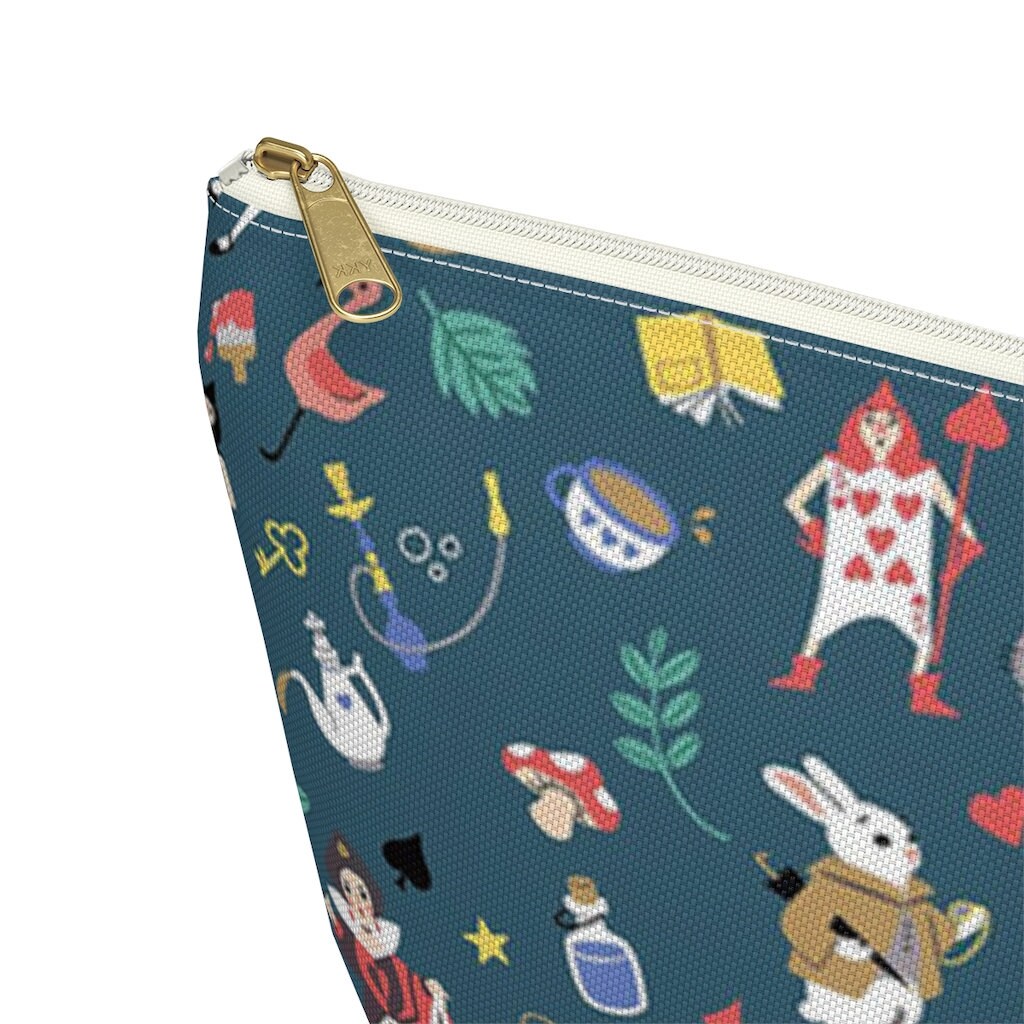 Alice in Wonderland - Alice Pouch - Wonderland -zipper Accessory Pouch ...