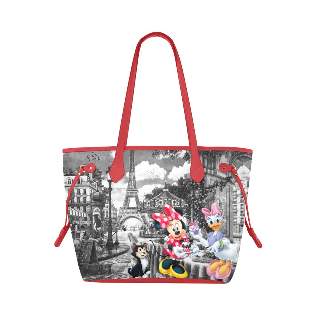 Minnie and Daisy Cupcakes in Paris - Disney Purse- Disney Shoulder ...