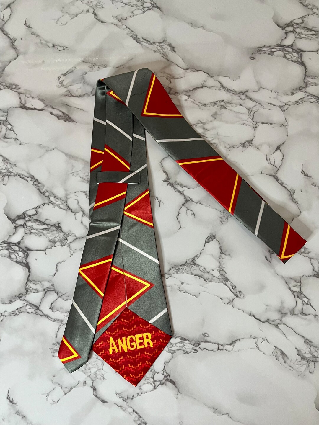 Anger Tie - Inside Out Cosplay - Disney Costume - Disney Bounding ...