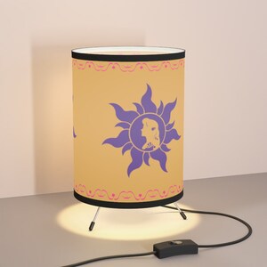 Tangled Inspired Lantern , Rapunzel Lantern Inspired, Tripod Lamp With ...