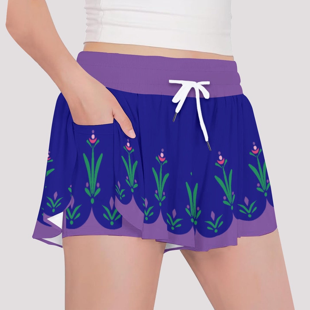 Anna - Frozen - Run Disney - Disney Bounding - Girls' Sports Shorts ...