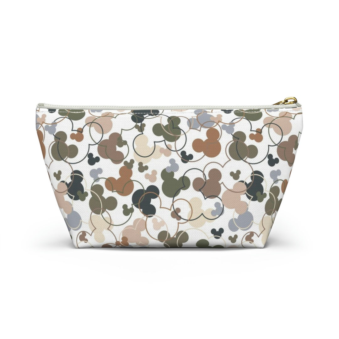 Neutral Mickey Confetti - Disney - Zipper Accessory Pouch - Etsy