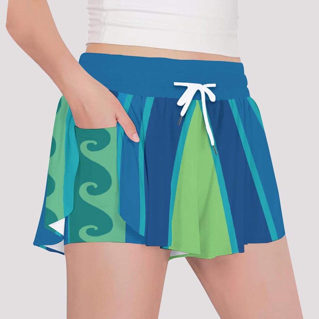 Dale Castaway Cay Run Disney Disney Bounding Girls' Sports Shorts Skort ...