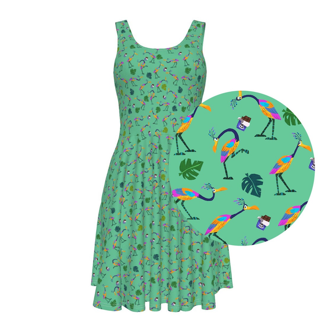 Kevin From UP - Disney Bounding - up Dress - Women's Tank Dress With ...