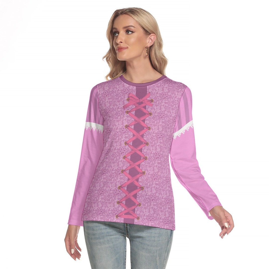Tangled - Rapunzel -disney Bounding - Women's Long Sleeve T-shirt - Etsy