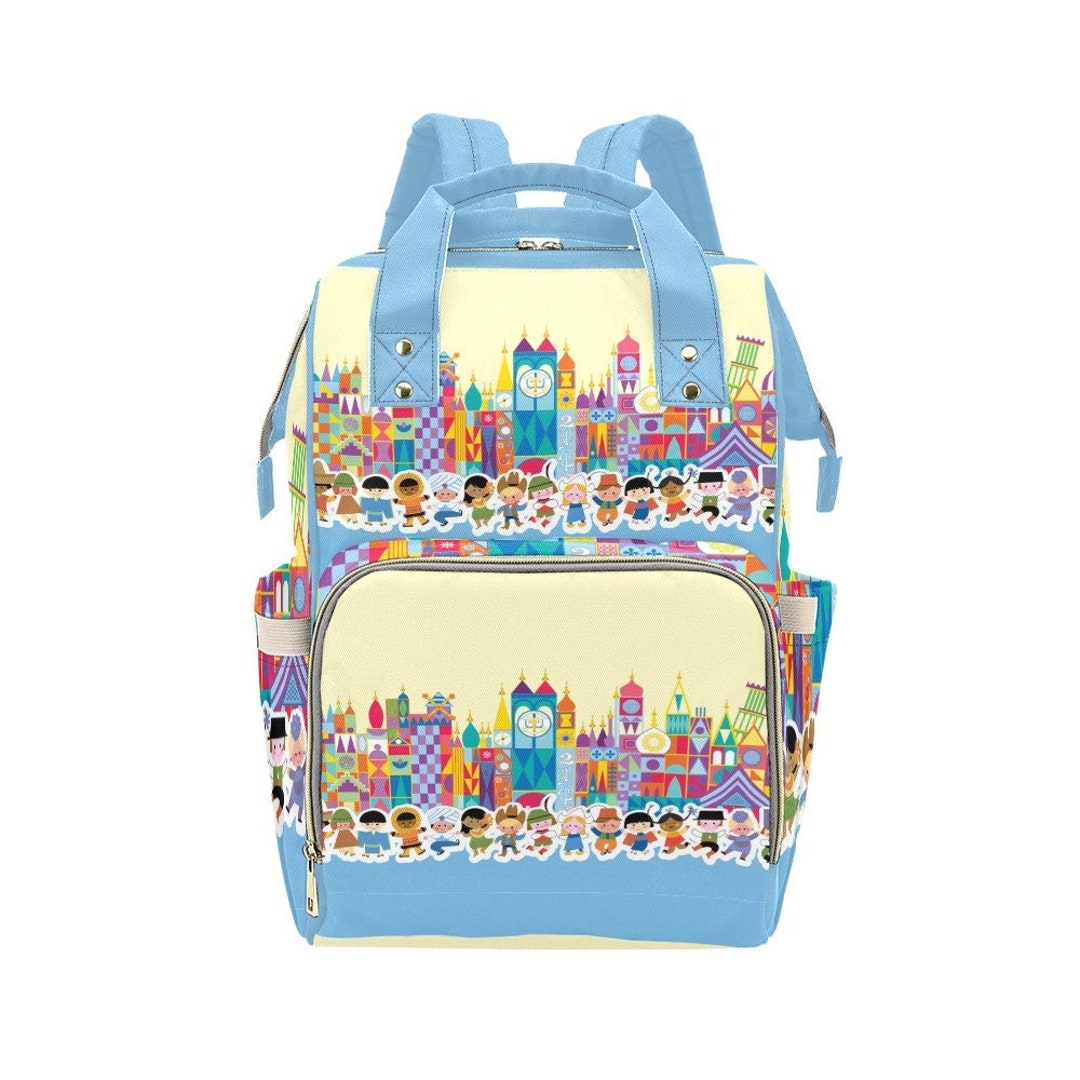 Small World Backpack -small World Diaper Bag - It's a Small World After ...