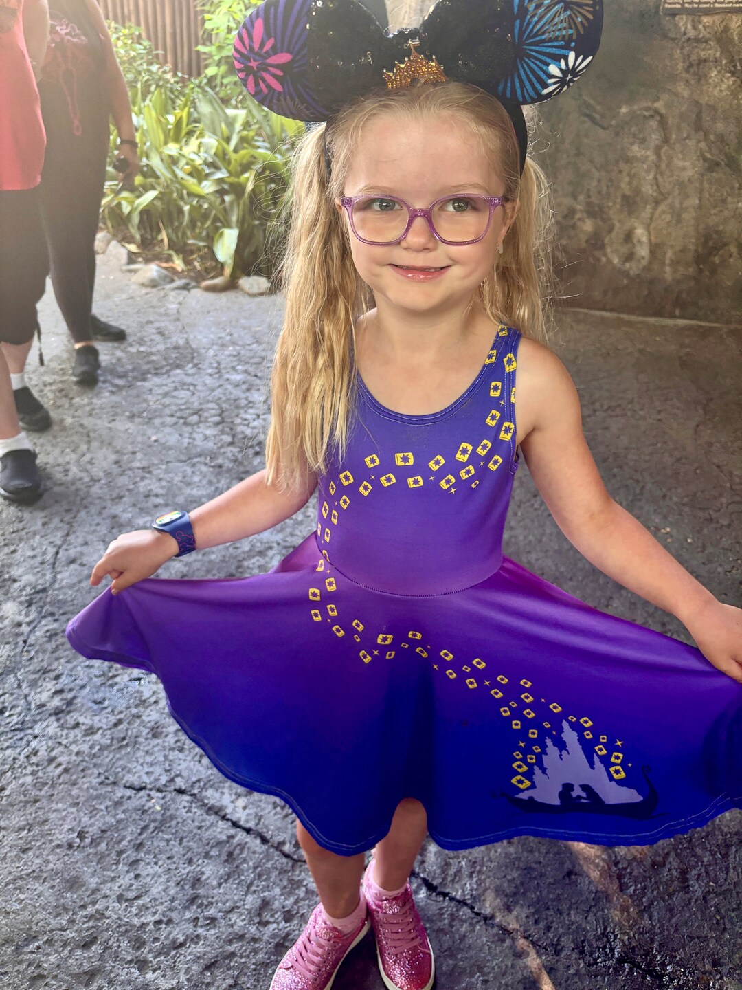 Rapunzel Lantern Twirl Dress -tangled -disney Bounding - Halloween ...